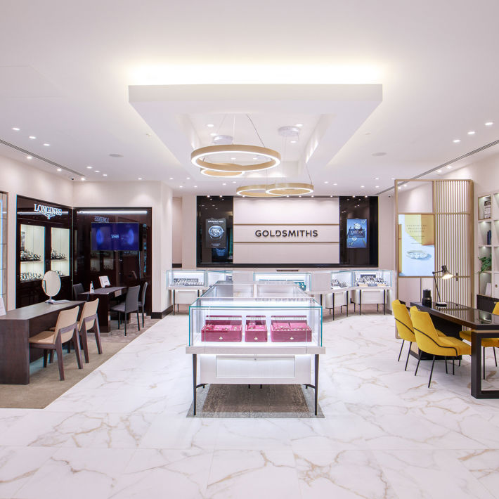 Goldsmiths unveils renovated Trafford Upper showroom featuring a new ...
