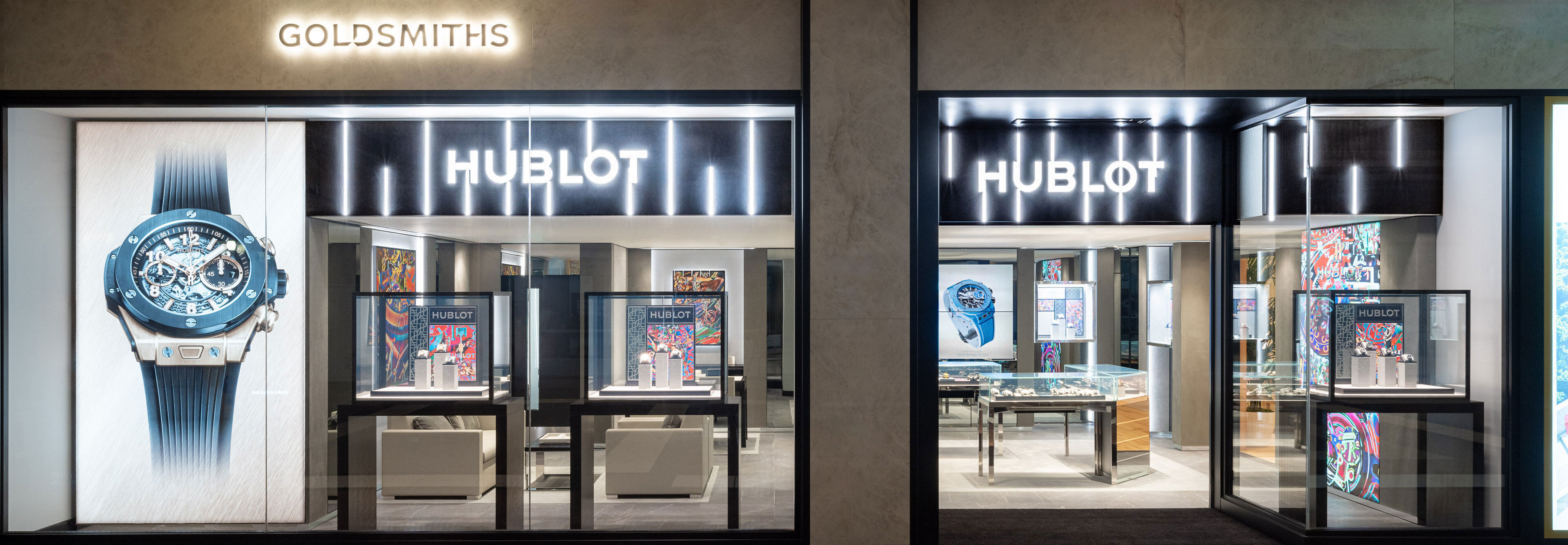 Goldsmiths opens a Hublot shop-in-shop within its luxury showroom in ...